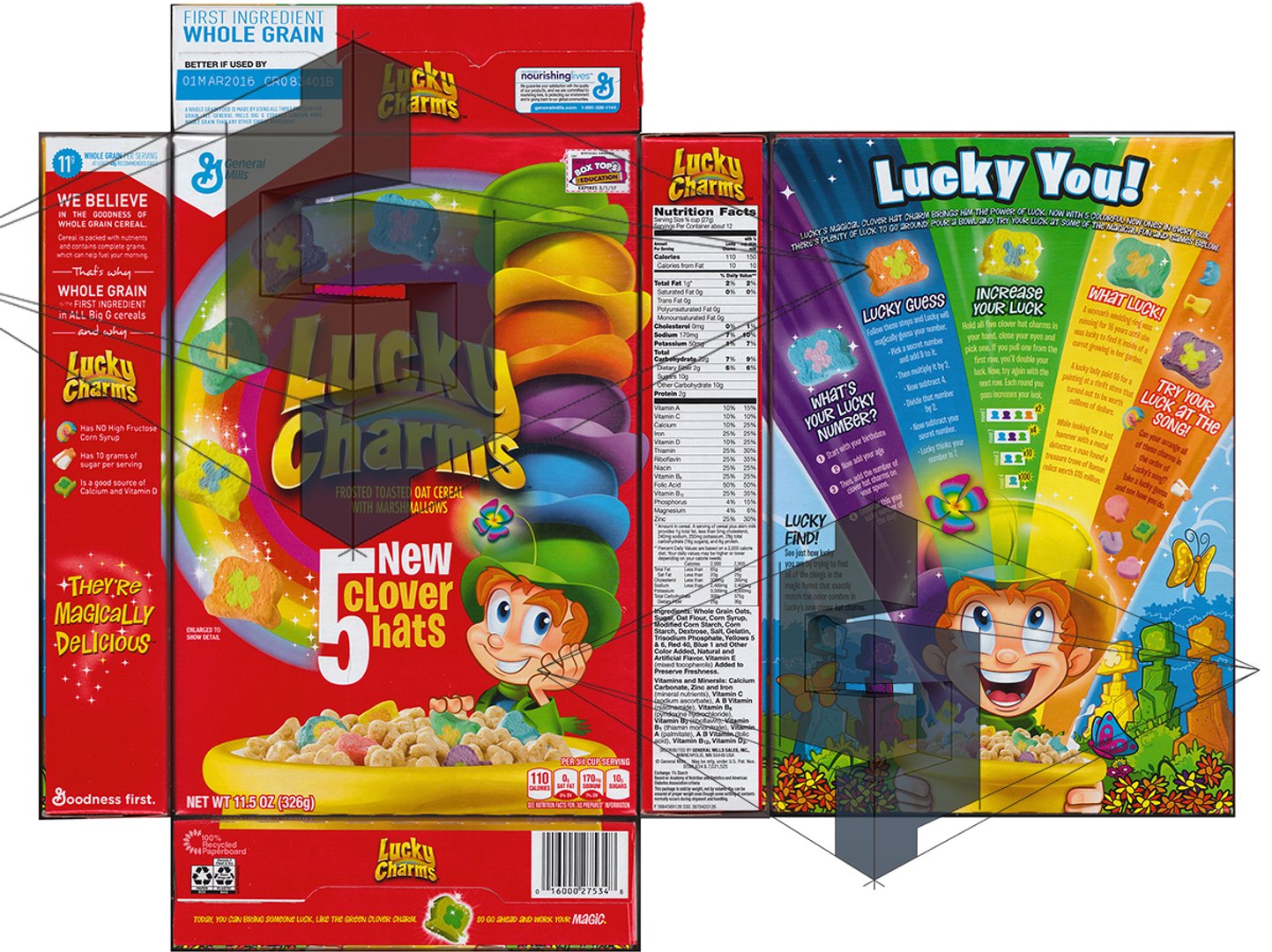3d Model Lucky Charms