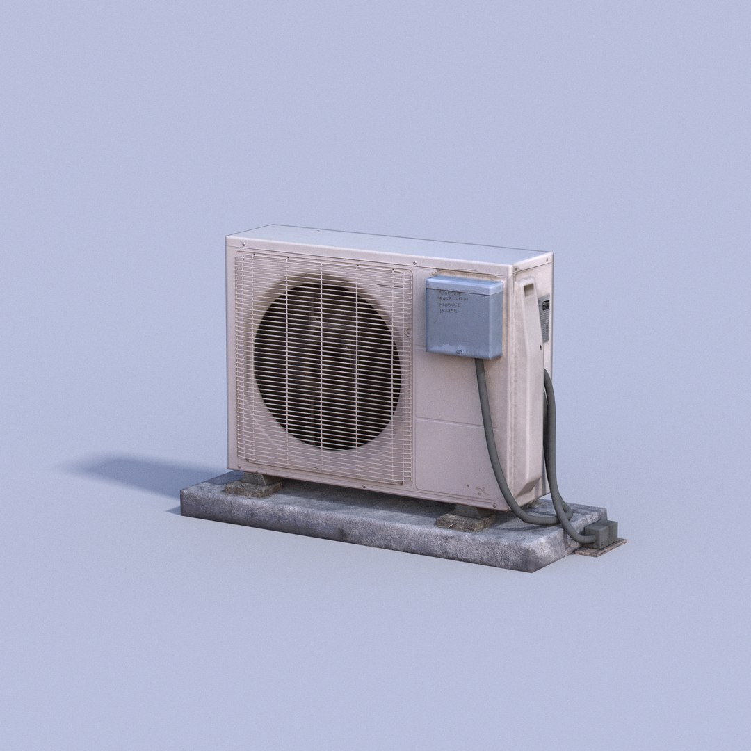 3d max air conditioner