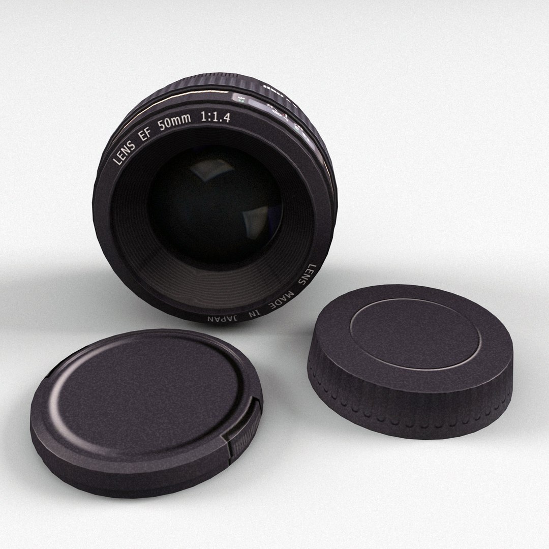 3d Camera Kit Lens Model