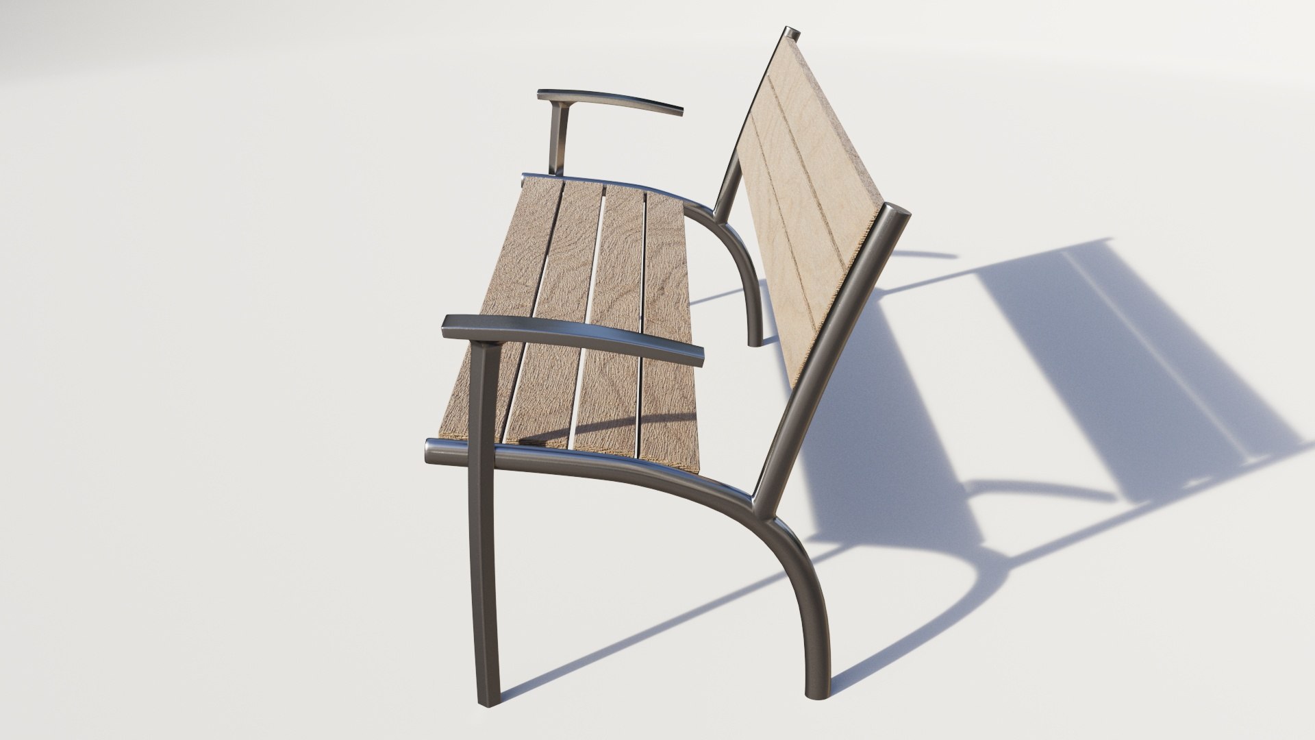 Melbourne CBD_bench 3D Model - TurboSquid 2313497