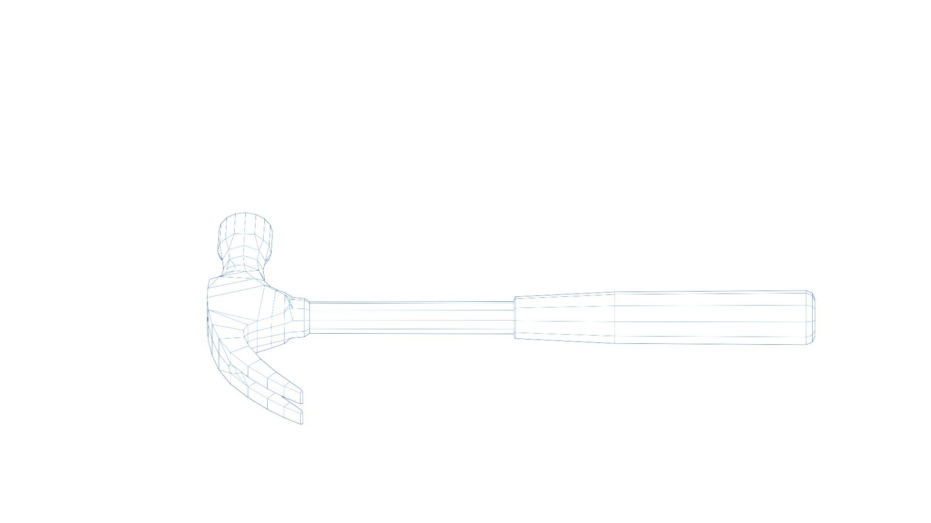 Hammer Low Poly 3D Model - TurboSquid 2065142