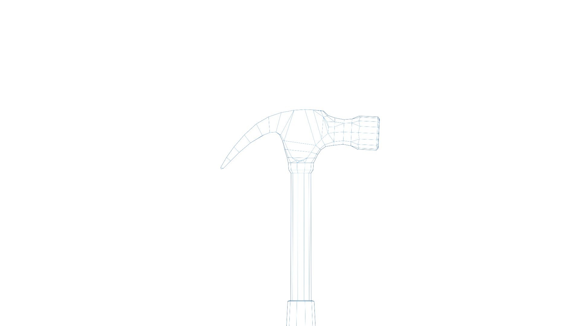 Hammer Low Poly 3D Model - TurboSquid 2065142