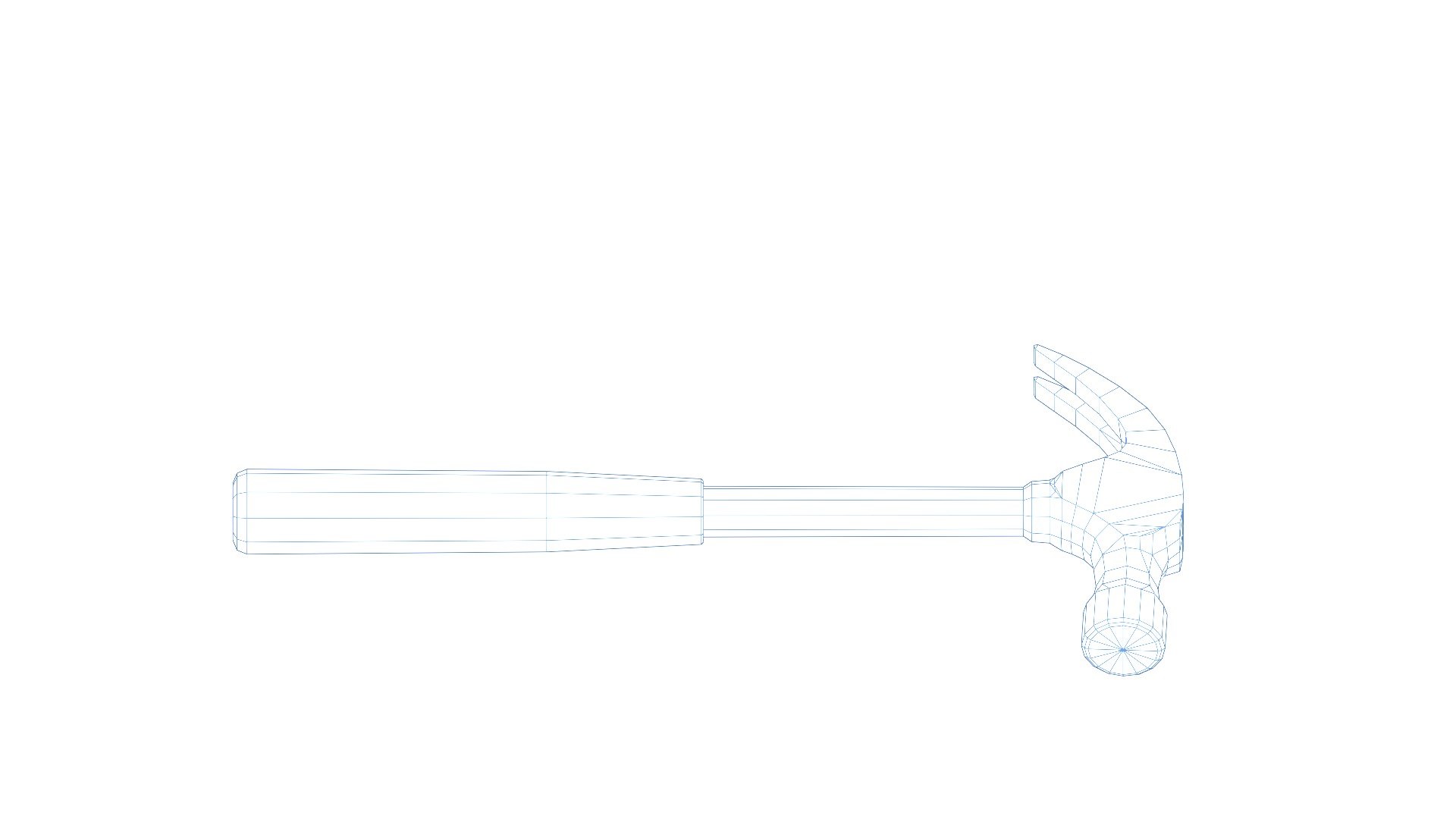 Hammer Low Poly 3D Model - TurboSquid 2065142