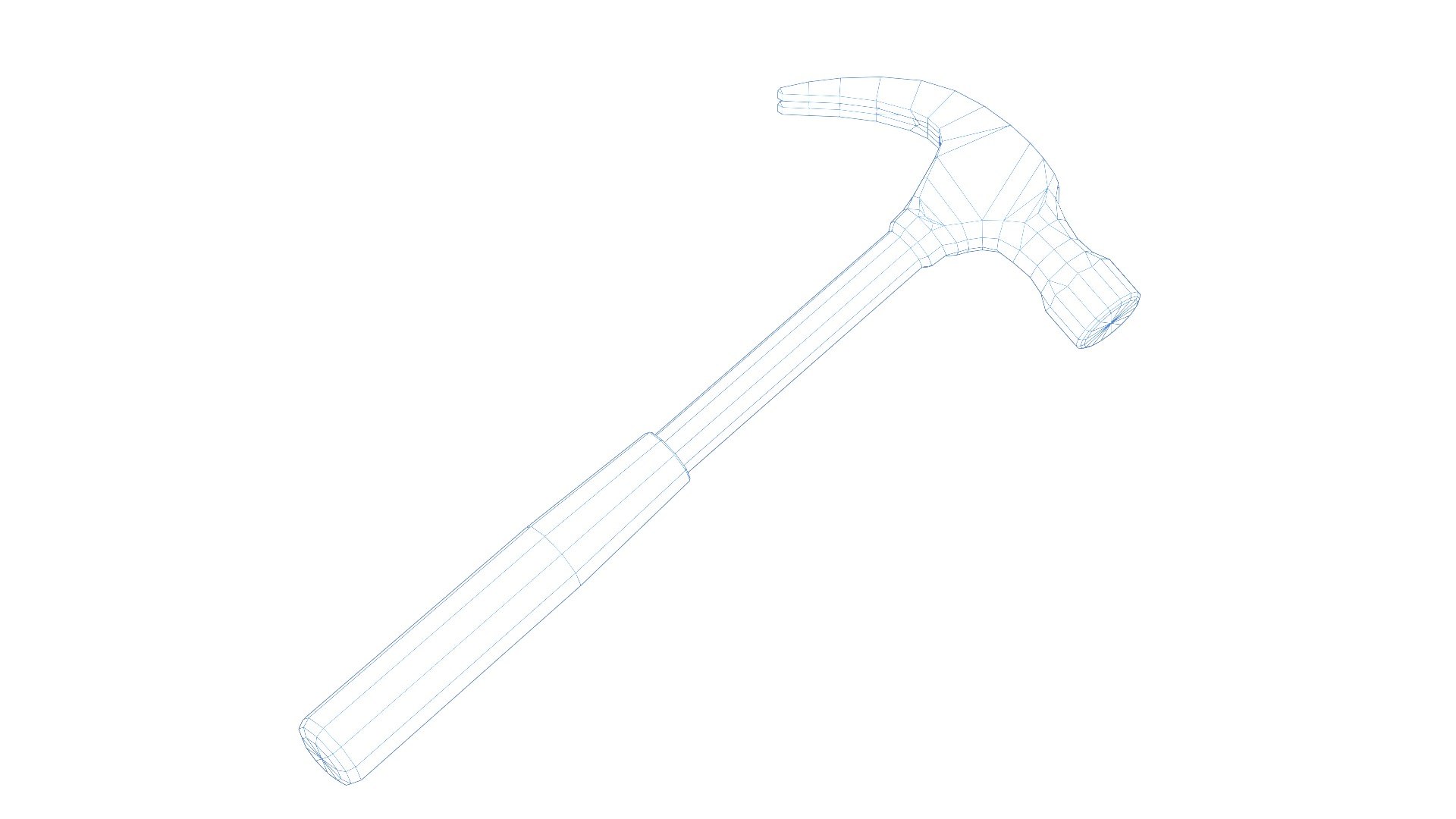 Hammer Low Poly 3D Model - TurboSquid 2065142