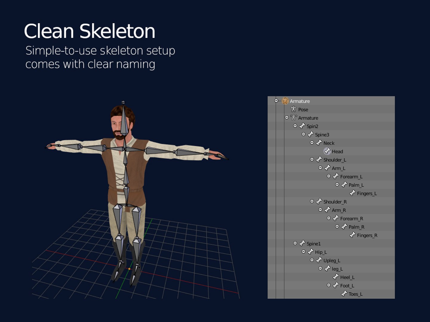 3D Medieval Peasant - TurboSquid 1153338