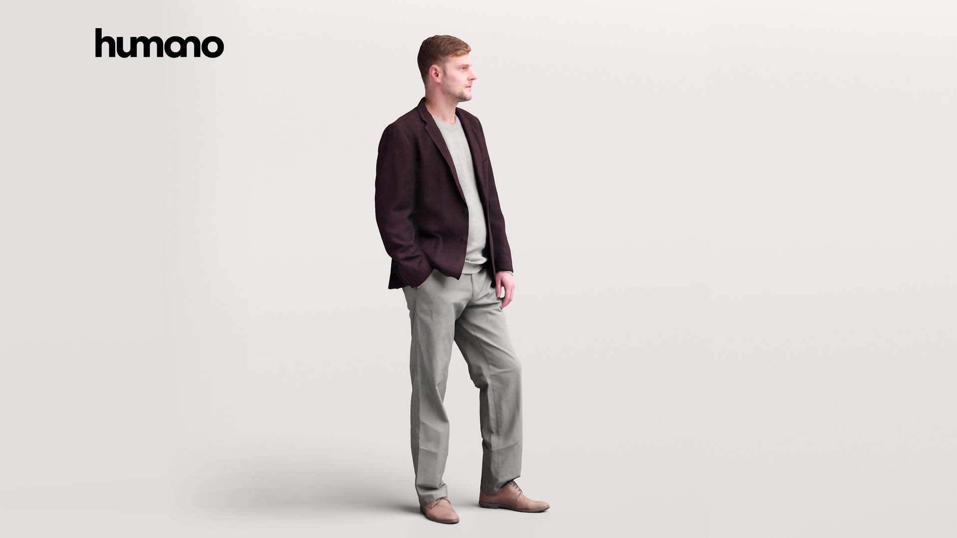 3D Humano Posed Standing Woman 0562580 Model - TurboSquid 2083632