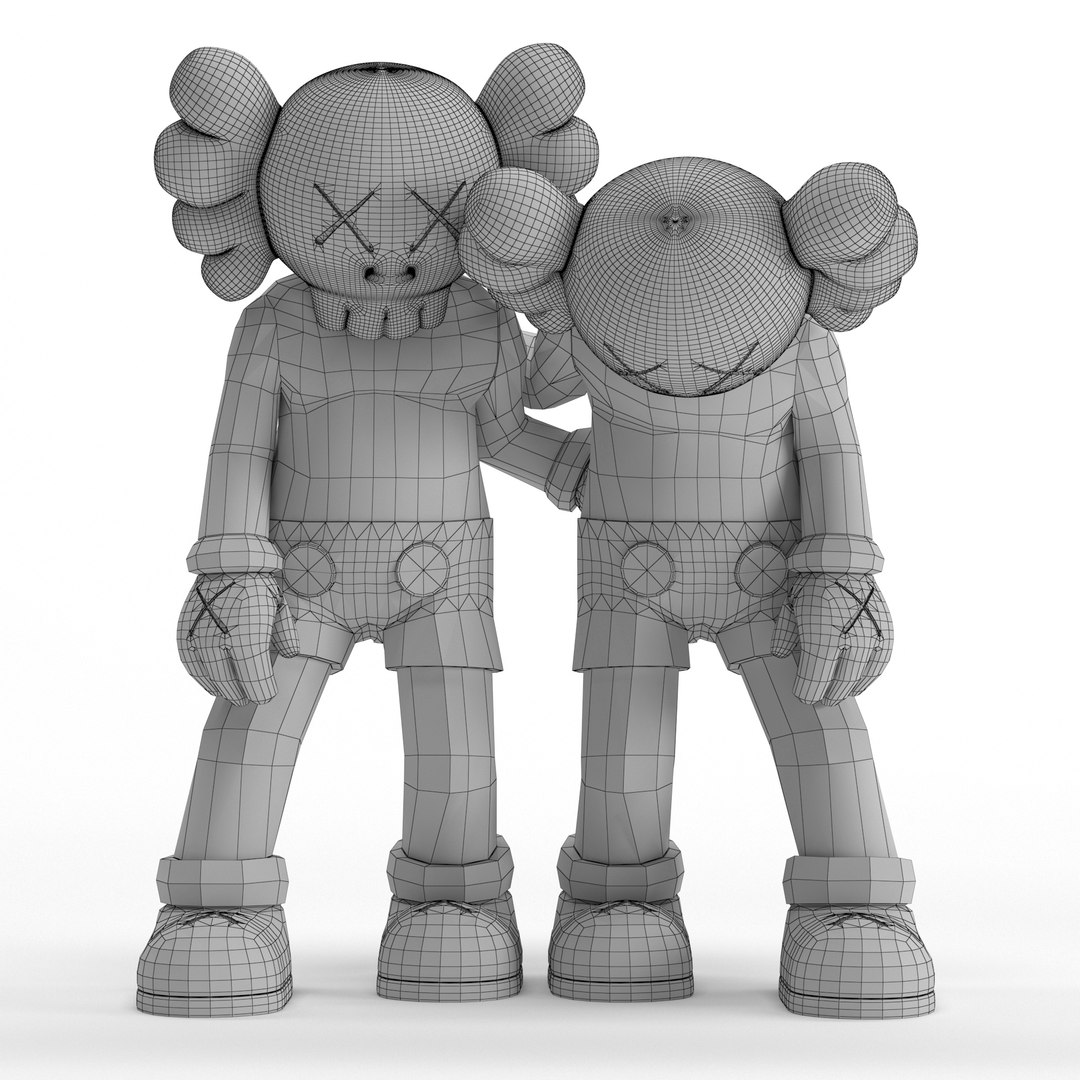 3D Kaws 1 Model - TurboSquid 1895681