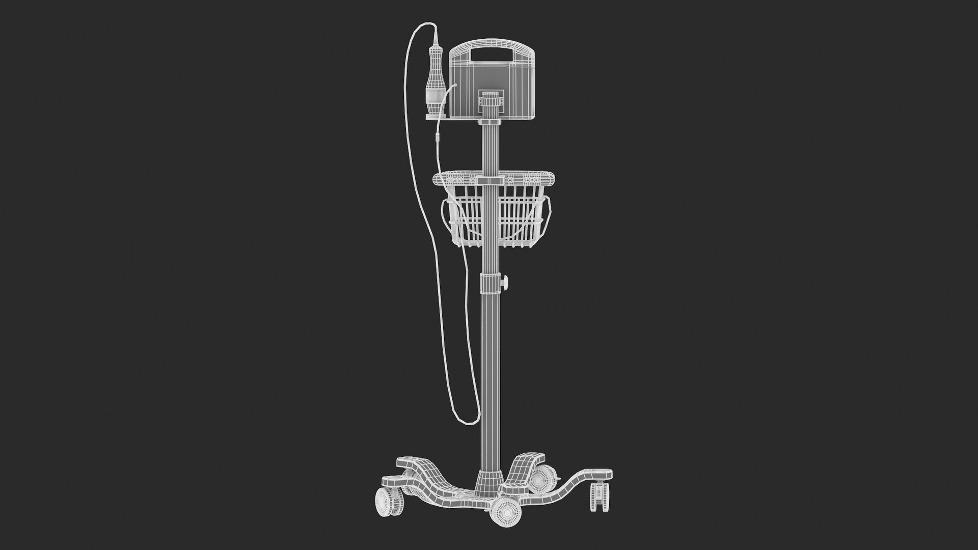 3D Model Medical Bladder Scanner Realistic PBR - TurboSquid 2020630