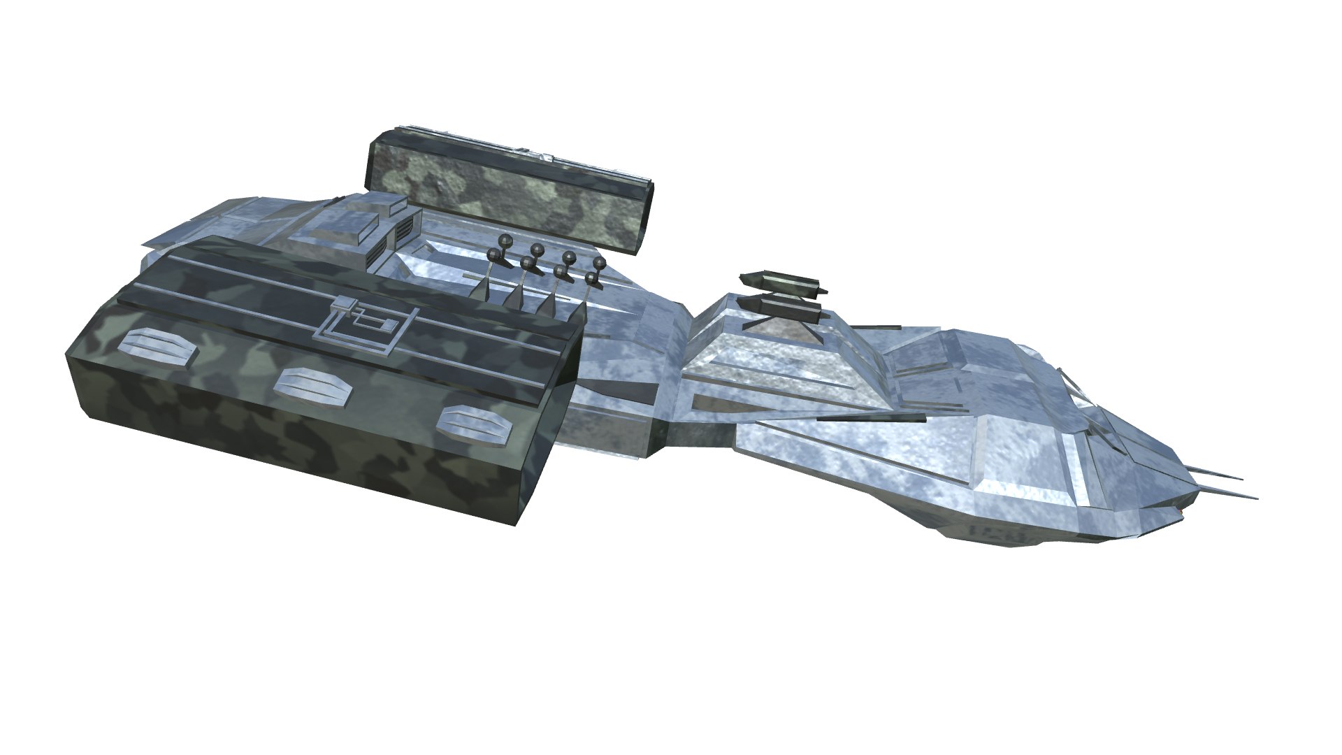 The Intergalactic Voyager A Model Of Advanced Space Exploration 3D ...