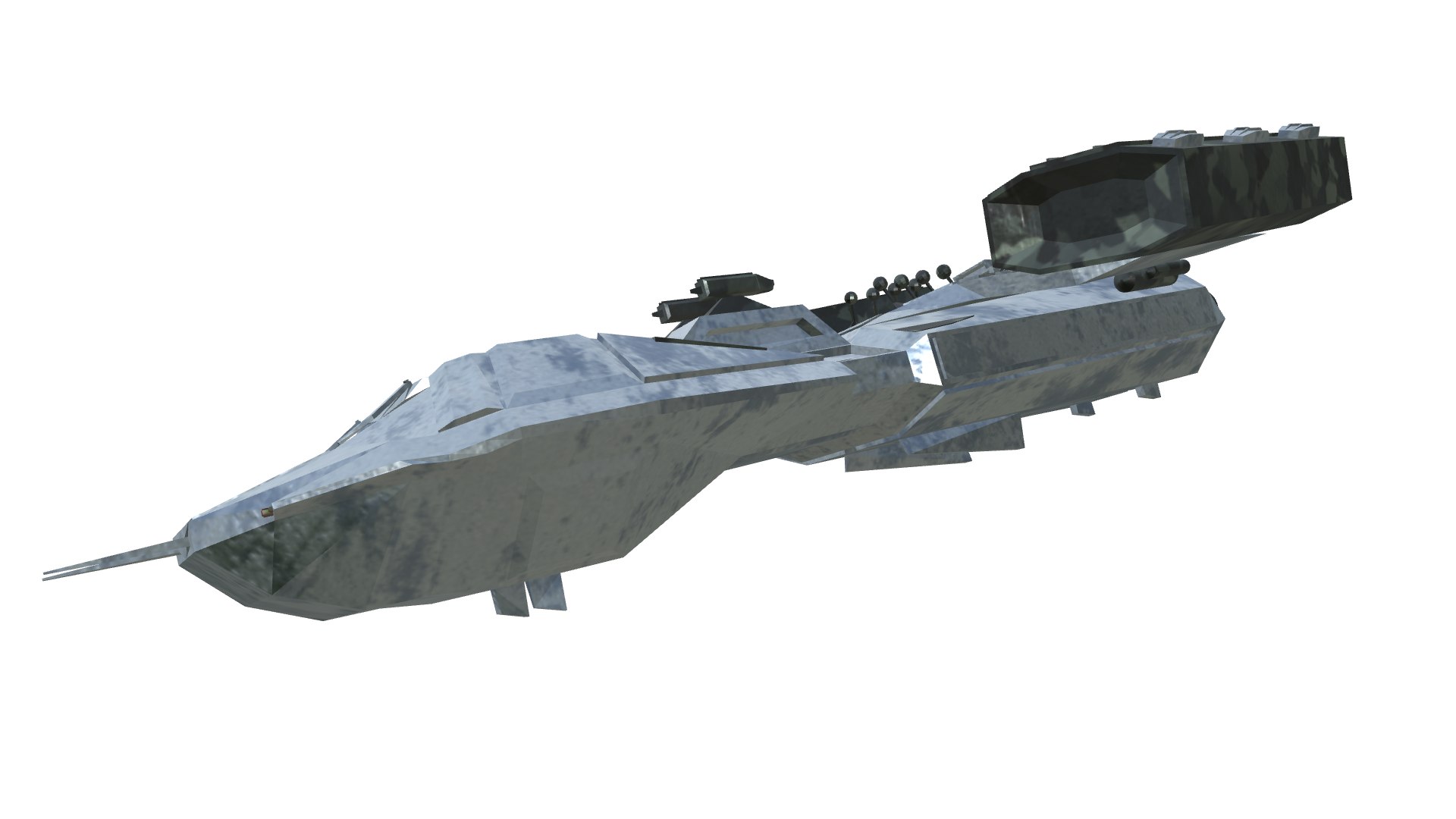 The Intergalactic Voyager A Model Of Advanced Space Exploration 3D ...