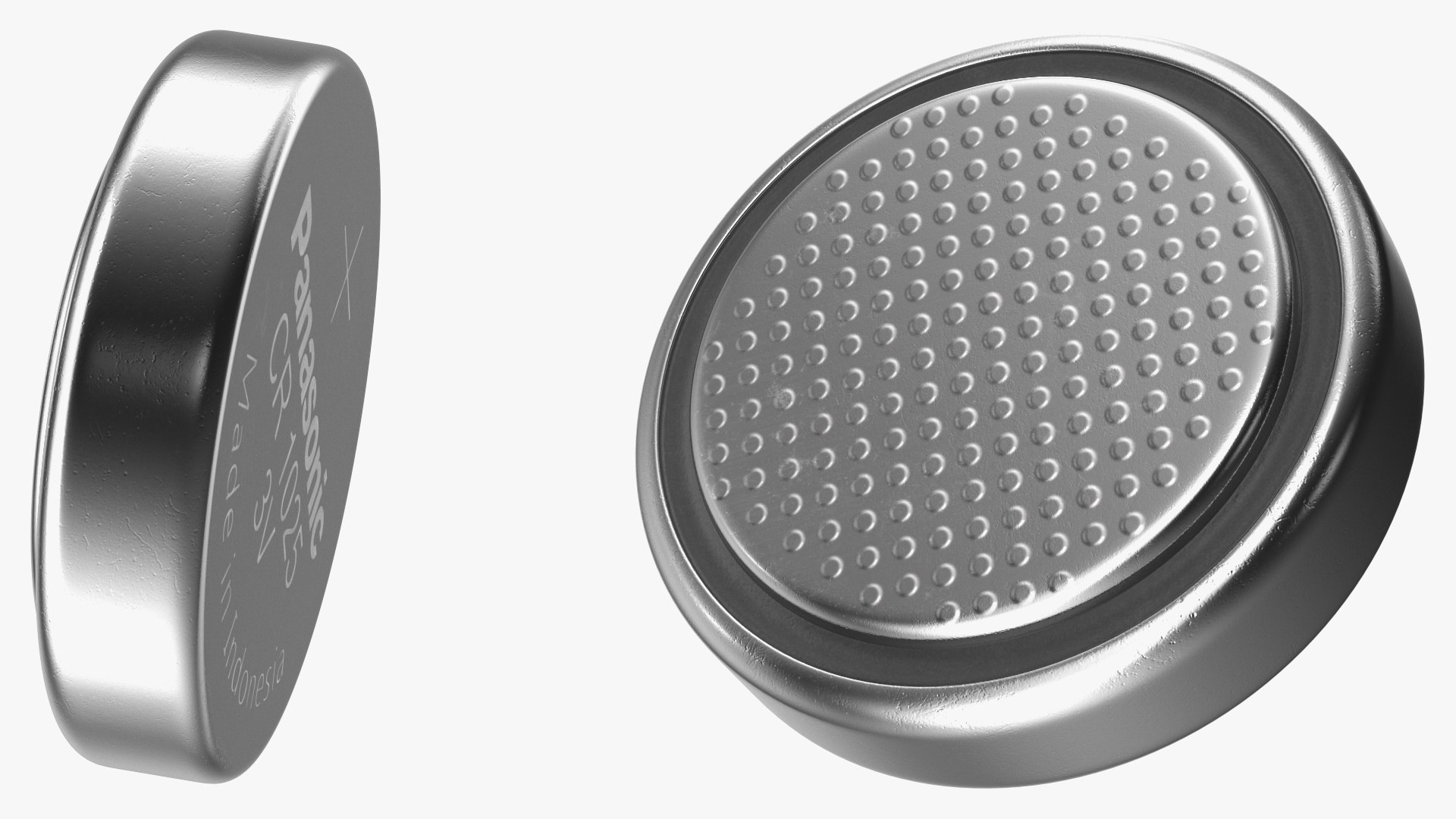 Button Cell Battery Panasonic CR1025 3D Model - TurboSquid 1919159