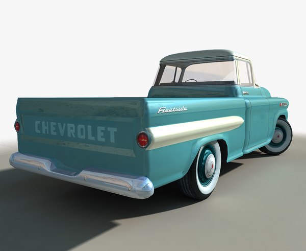 3D chevy apache - TurboSquid 1304751