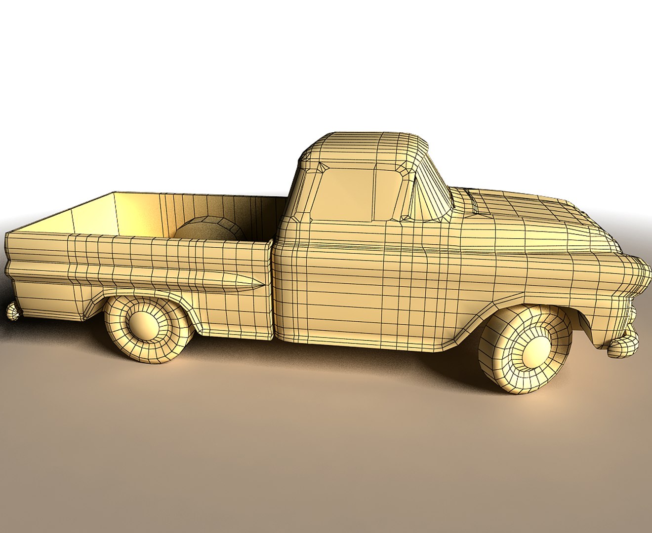 3D Chevy Apache - TurboSquid 1304751