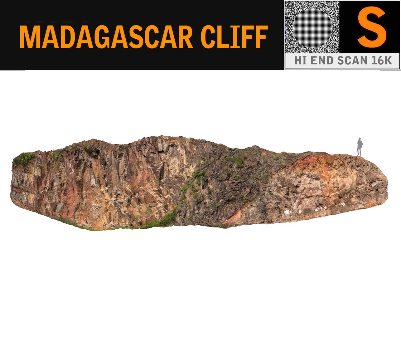 Madagascar Cliff Rock 16k 3D Model | 1146965 | TurboSquid