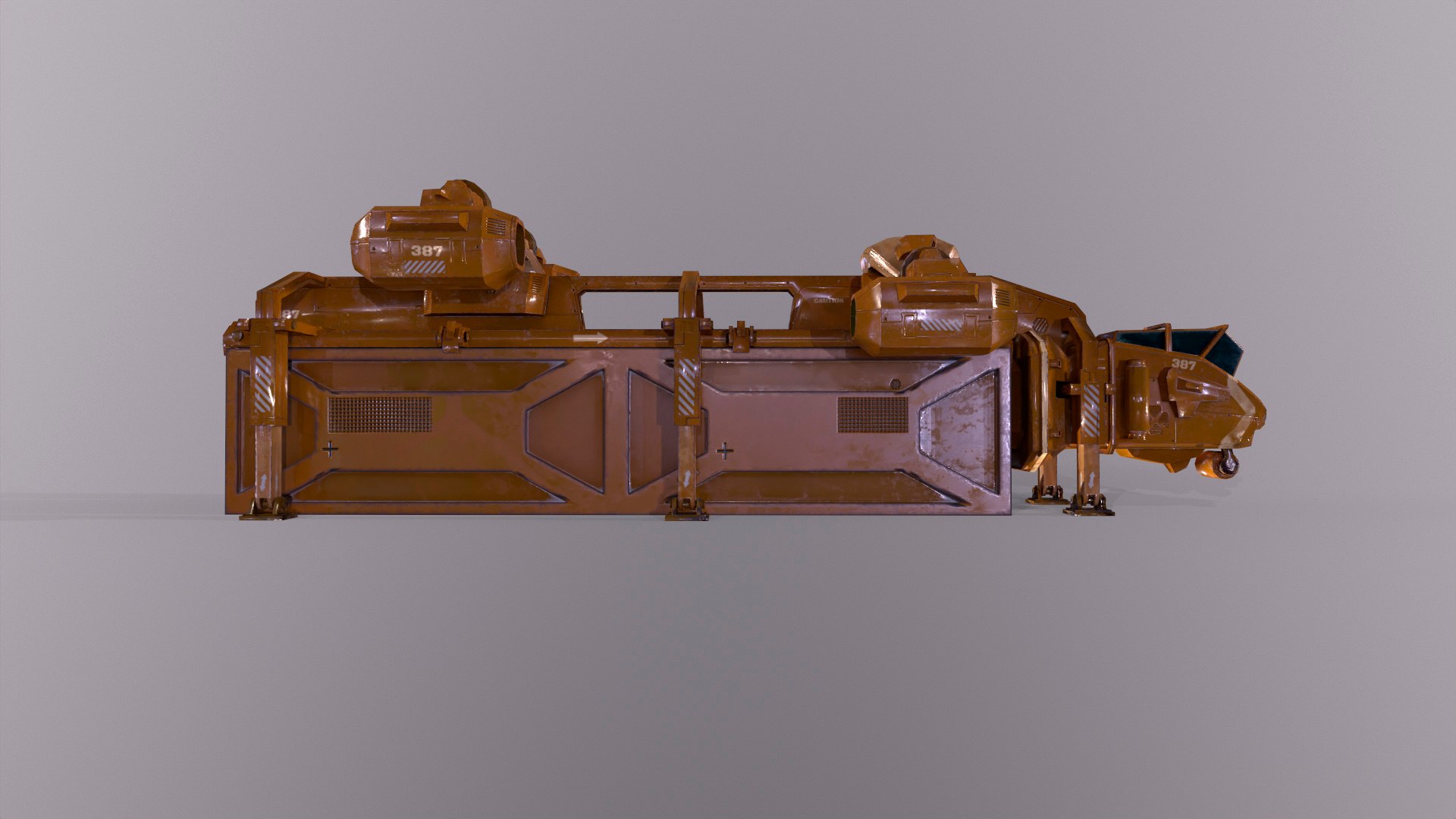 SpaceShip Loader 3D model - TurboSquid 1962560