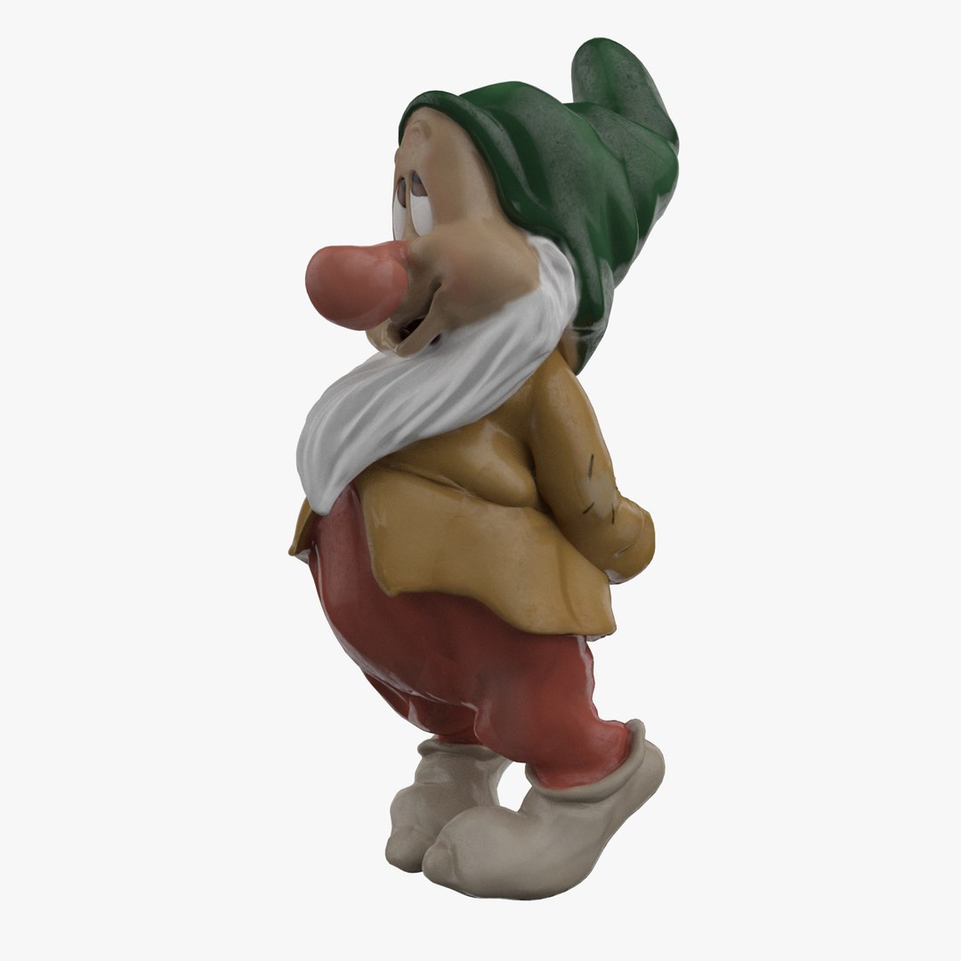 Bashful Dwarf 3d Model