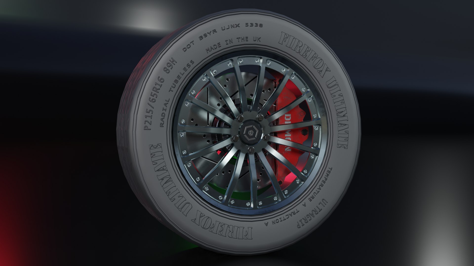 Magnesium Alloy Racing Wheels 3D Model - TurboSquid 1807280