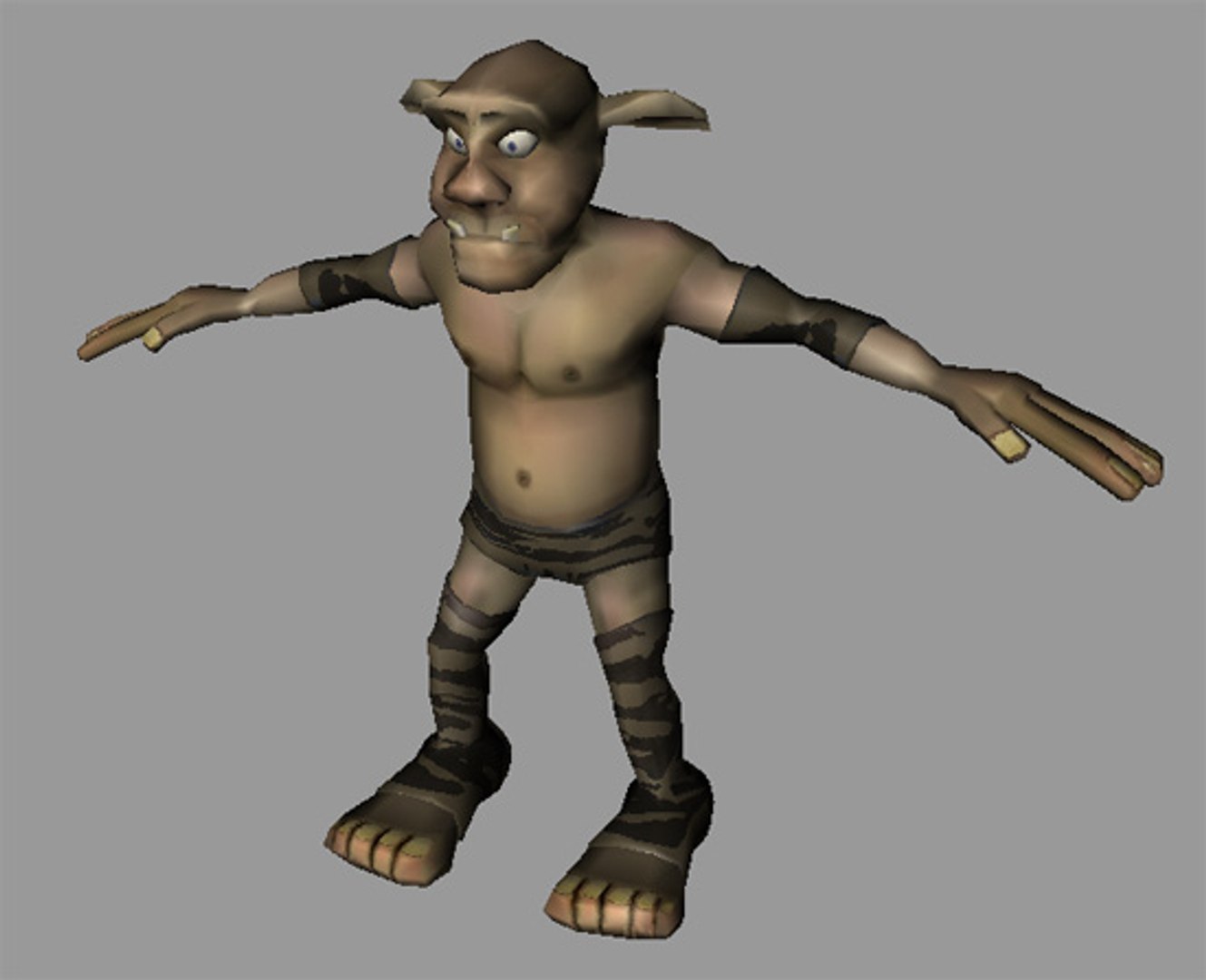 3d goblin character animations