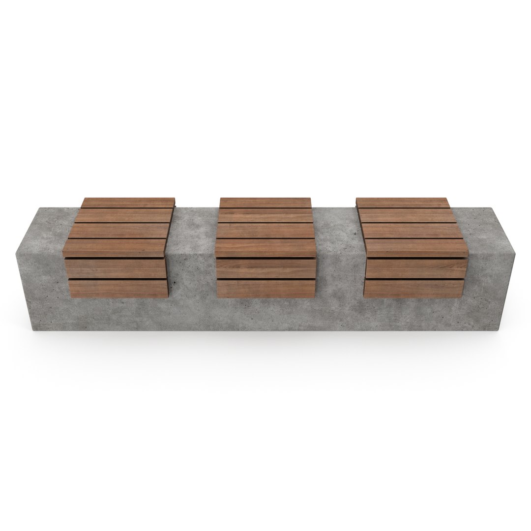 Bench 3D model - TurboSquid 1756219