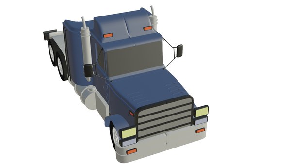 3D truck - TurboSquid 1809516