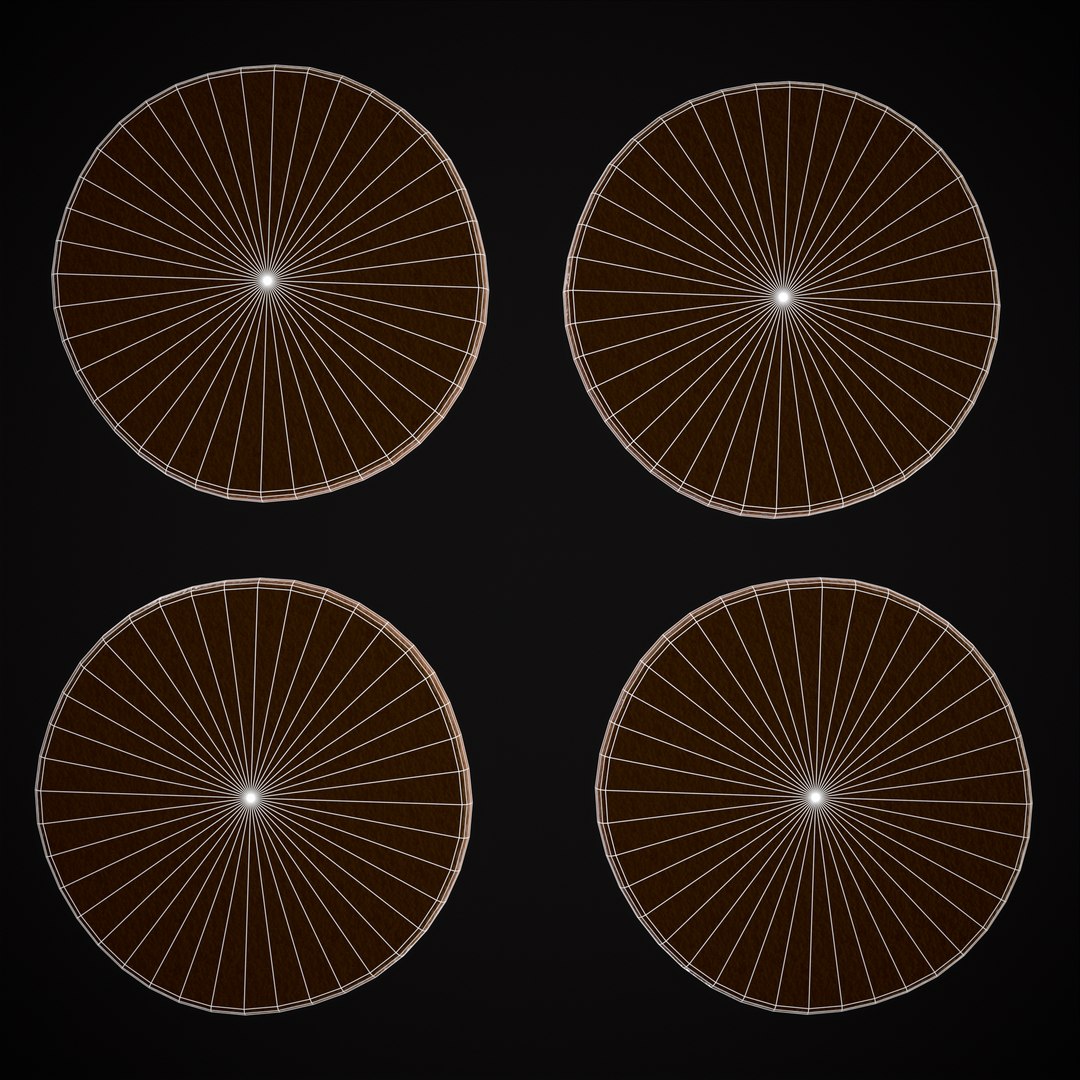 Goofy Circle Monster Cookies 3D - TurboSquid 2063882