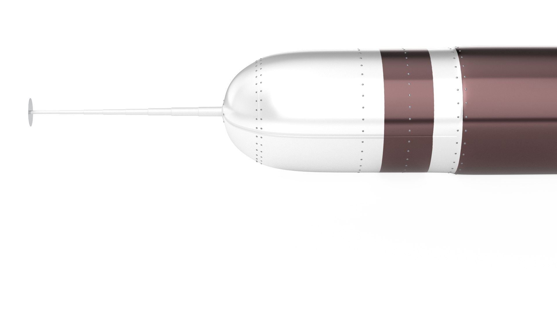 Trident D5 Submarine Ballistic Missile 3D Model - TurboSquid 2075086