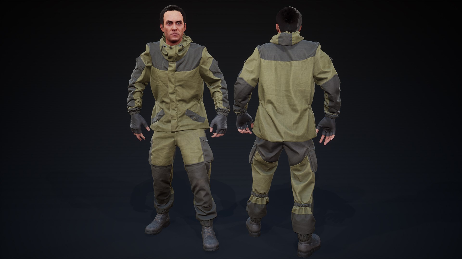 3D soldier gorka suit - TurboSquid 2119315