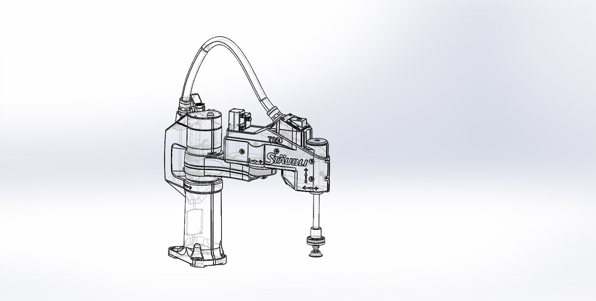 3d Scara Robot Model