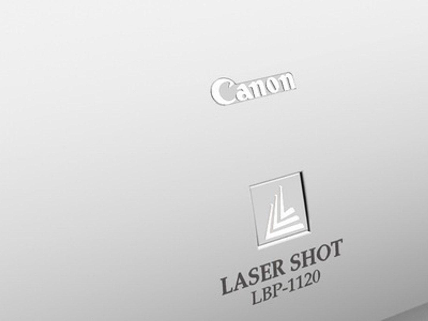 laser printer canon lbp-1120 3d model