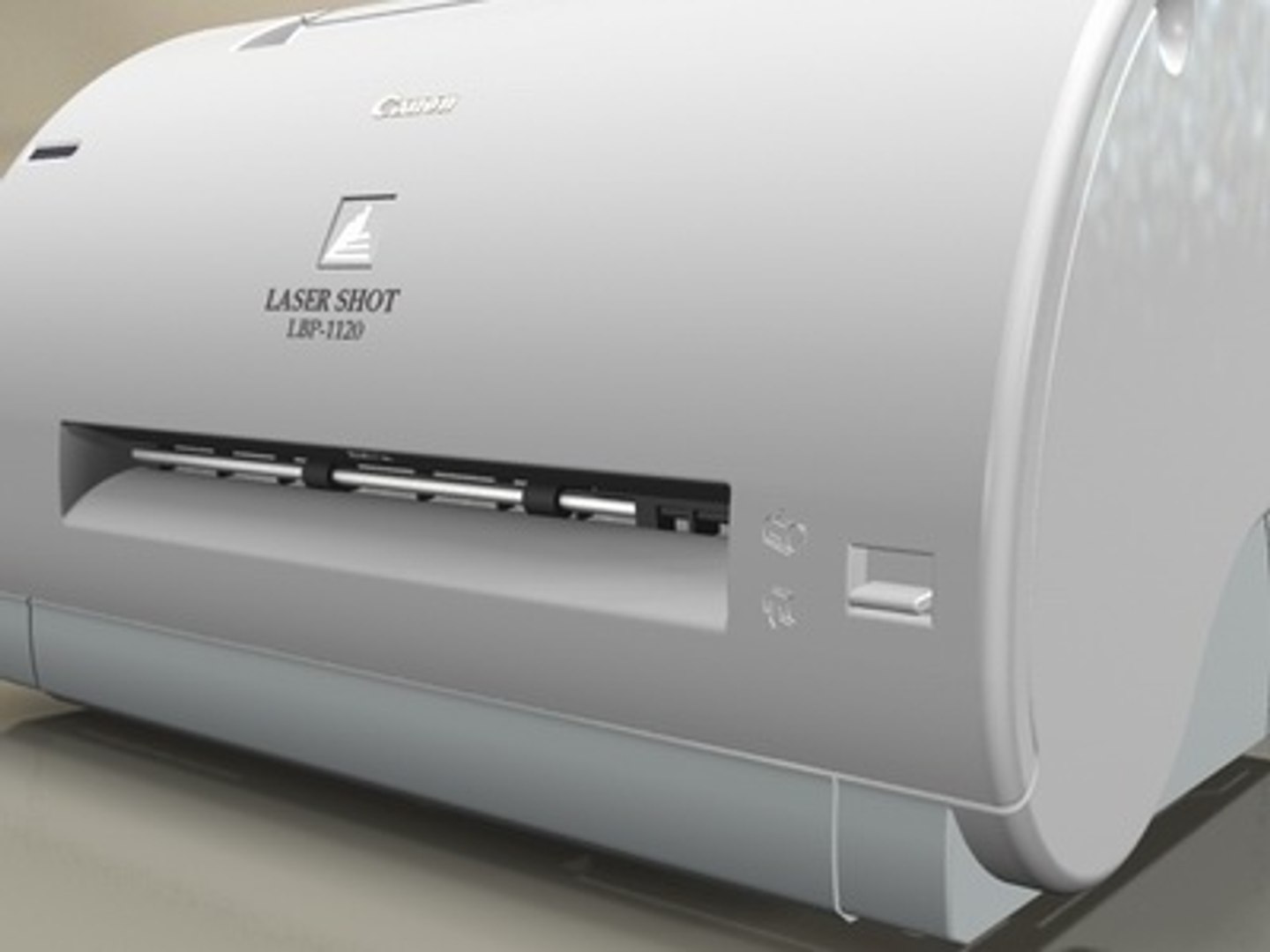 laser printer canon lbp-1120 3d model