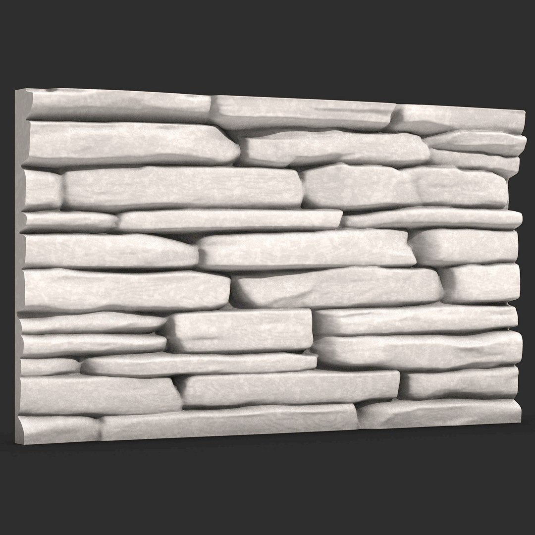 3D Model Stone Wall 11 - TurboSquid 2295358