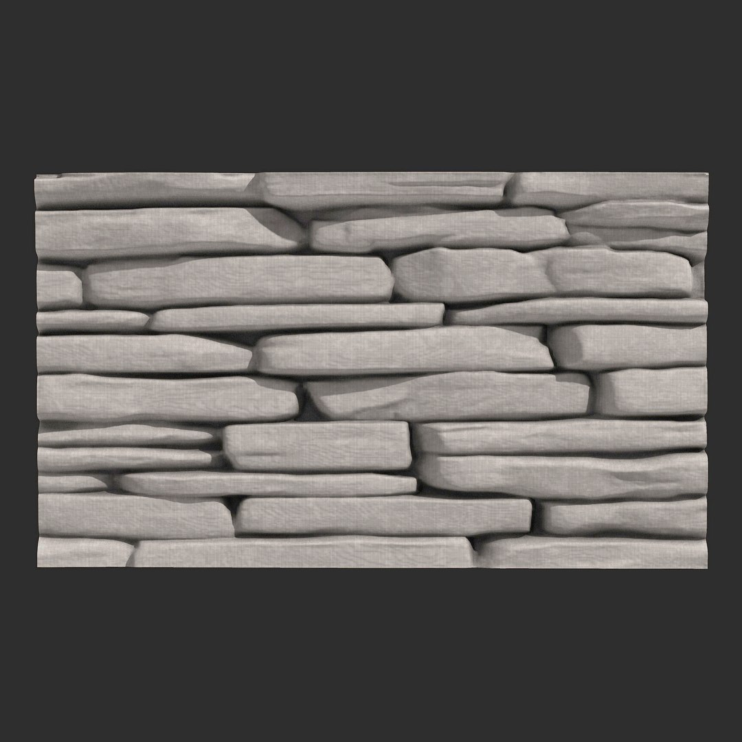 3D Model Stone Wall 11 - TurboSquid 2295358