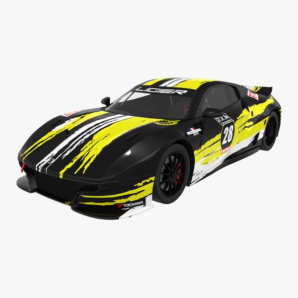 Ligier JS2 R DEFI 28 Modelo 3D - TurboSquid 1581166