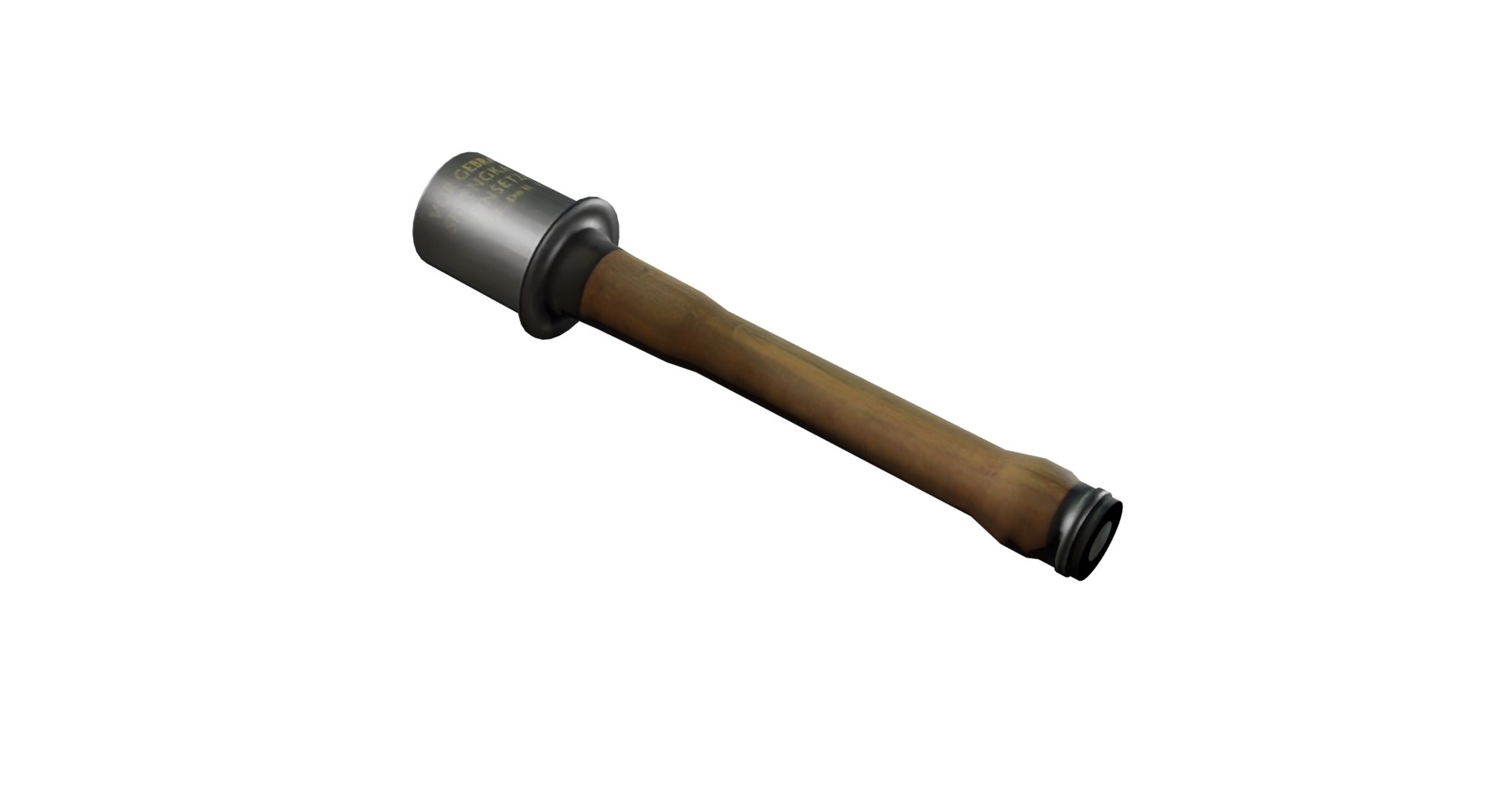 3D World War 2 German Hand Grenade Stielhandgranate Model - TurboSquid ...