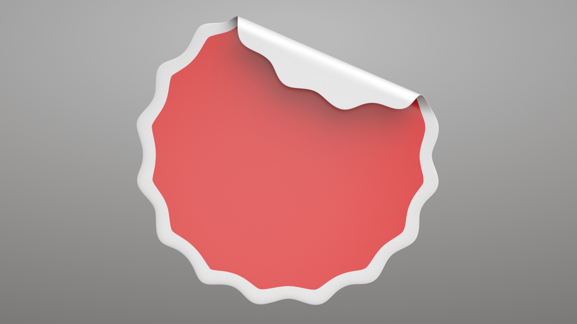 Sticker 03v PBR 3D - TurboSquid 1975050