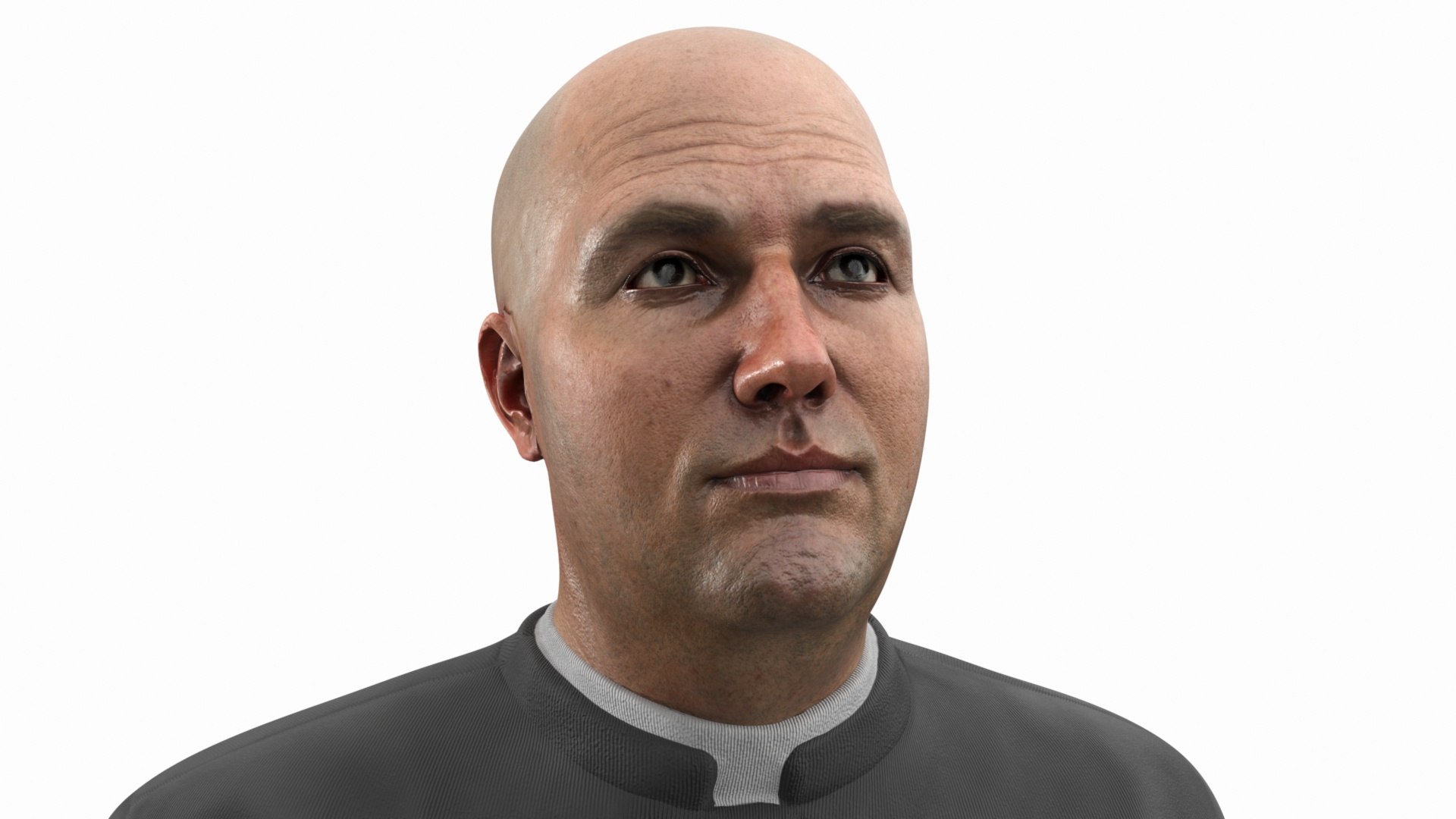 3D Catholic Priest Rigged For Maya Model - TurboSquid 2342621