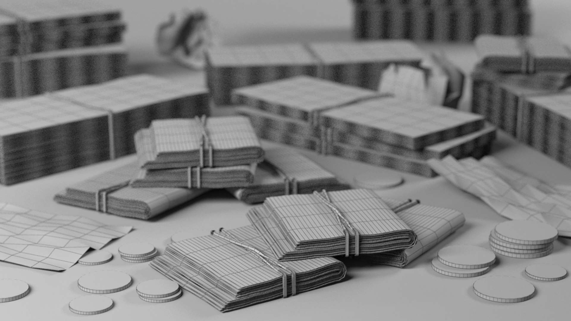 3D Model Currency - TurboSquid 1418261