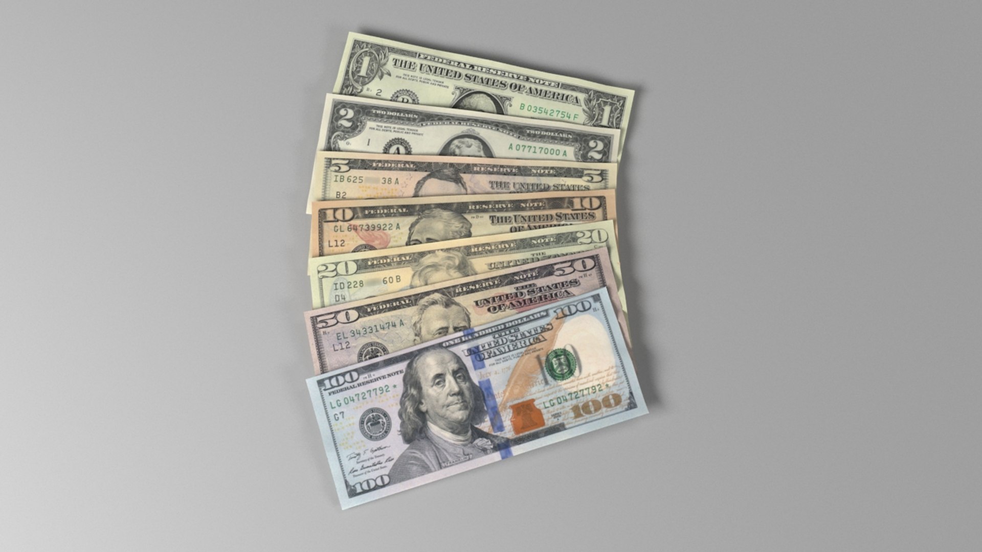 3D Model Currency - TurboSquid 1418261