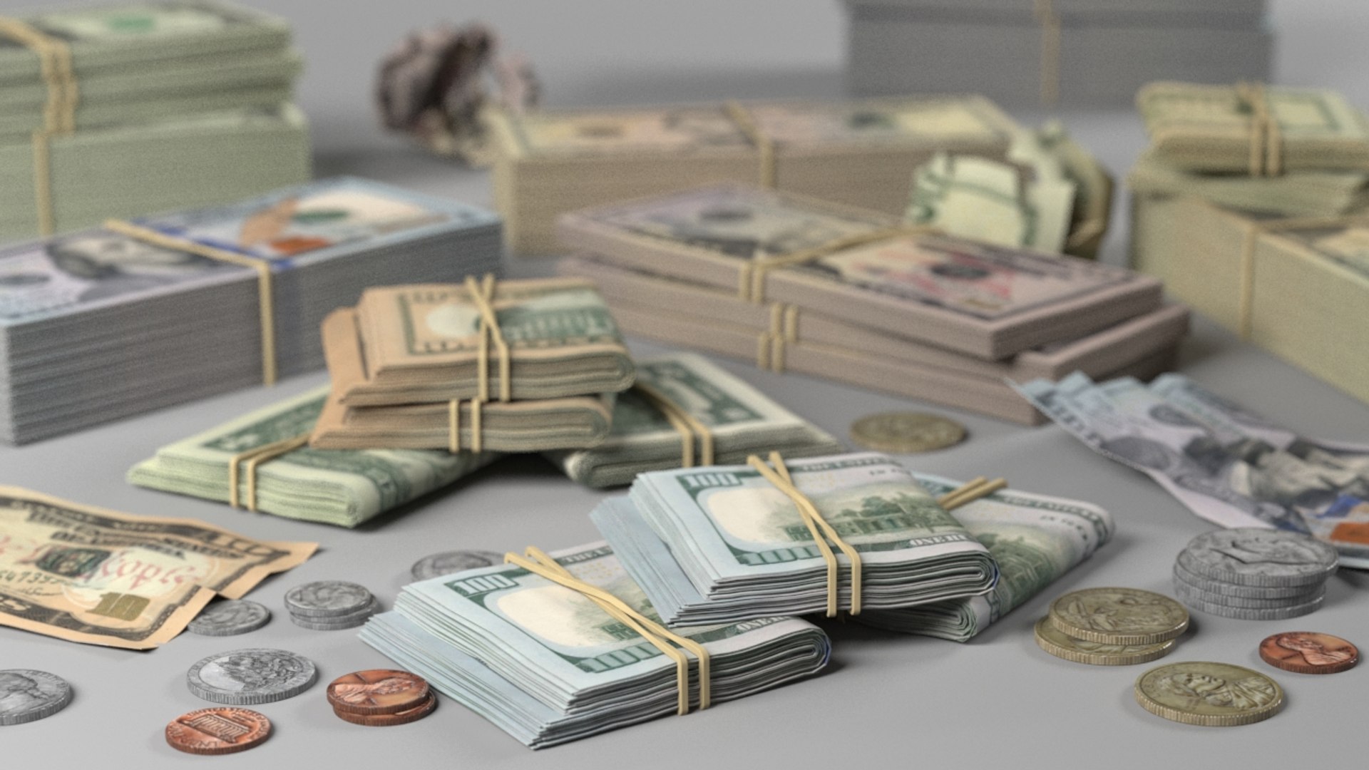 3D Model Currency - TurboSquid 1418261