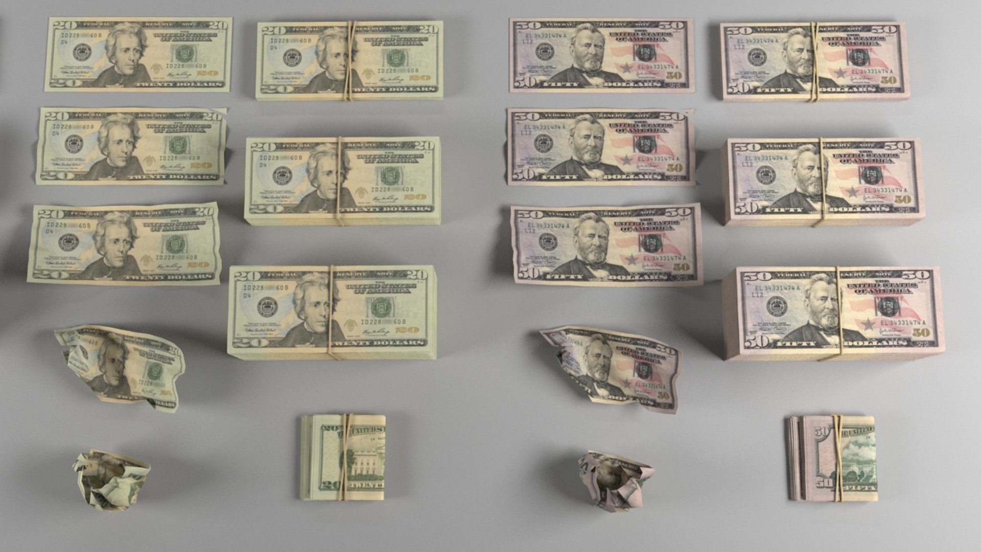 3D Model Currency - TurboSquid 1418261