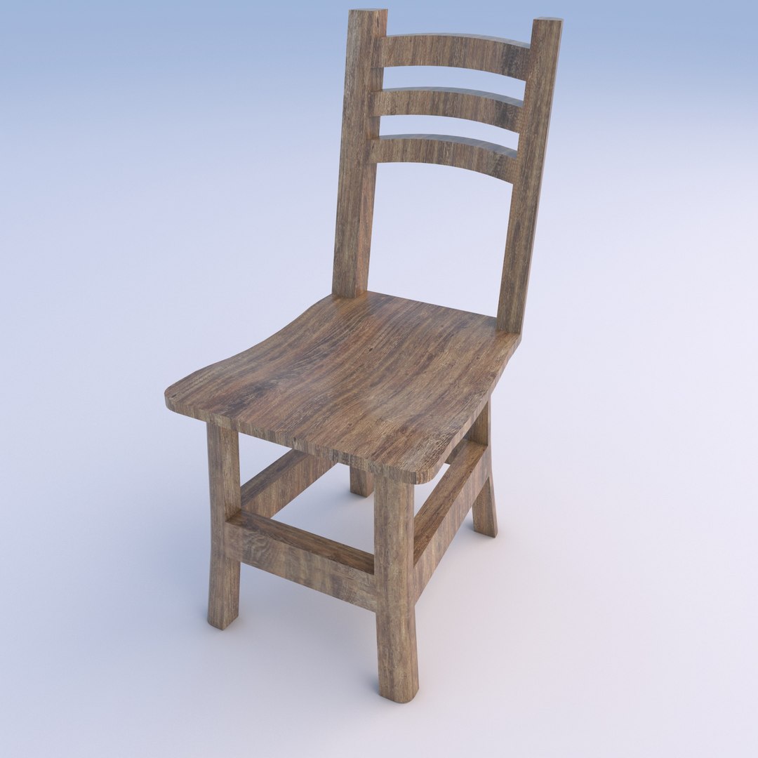 Old Chair 3D Model - TurboSquid 1974894