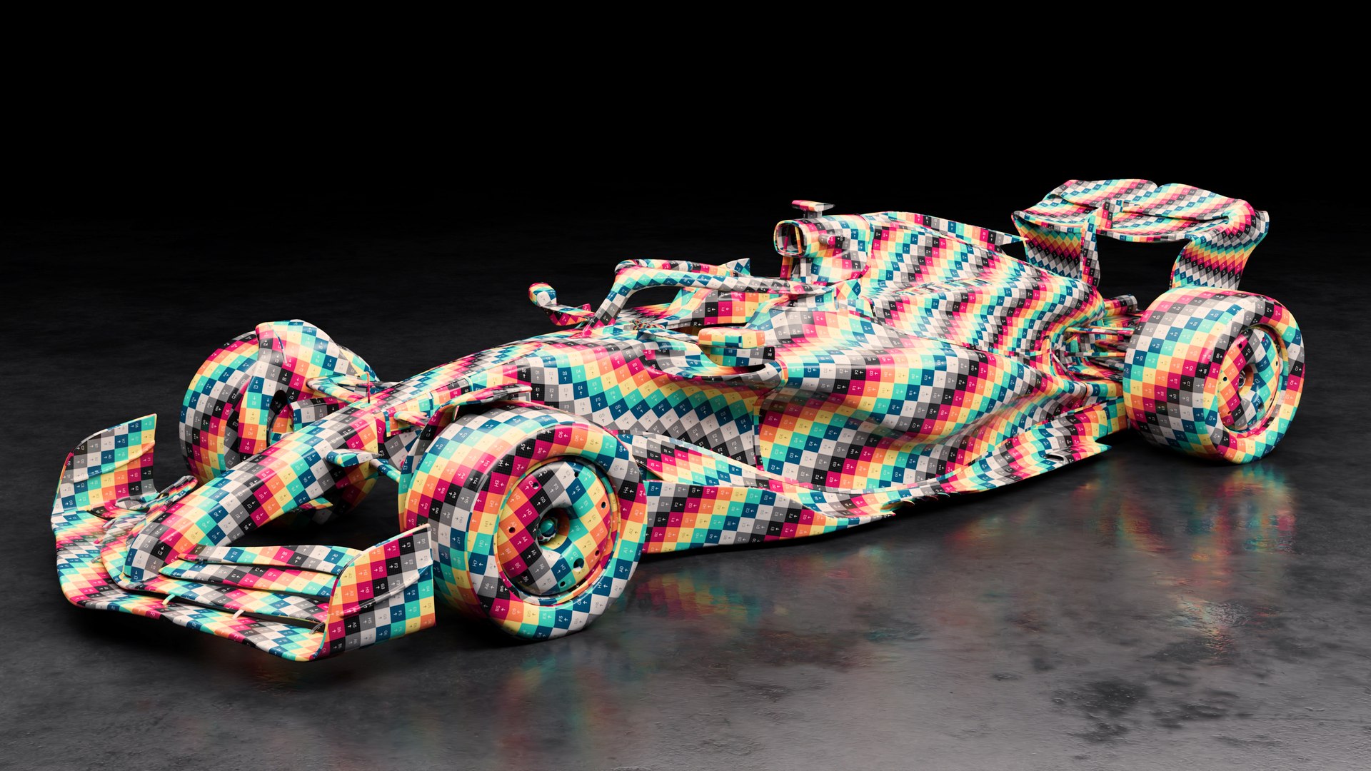 F1 AMR 24 Rigg Maya Model - TurboSquid 2296607