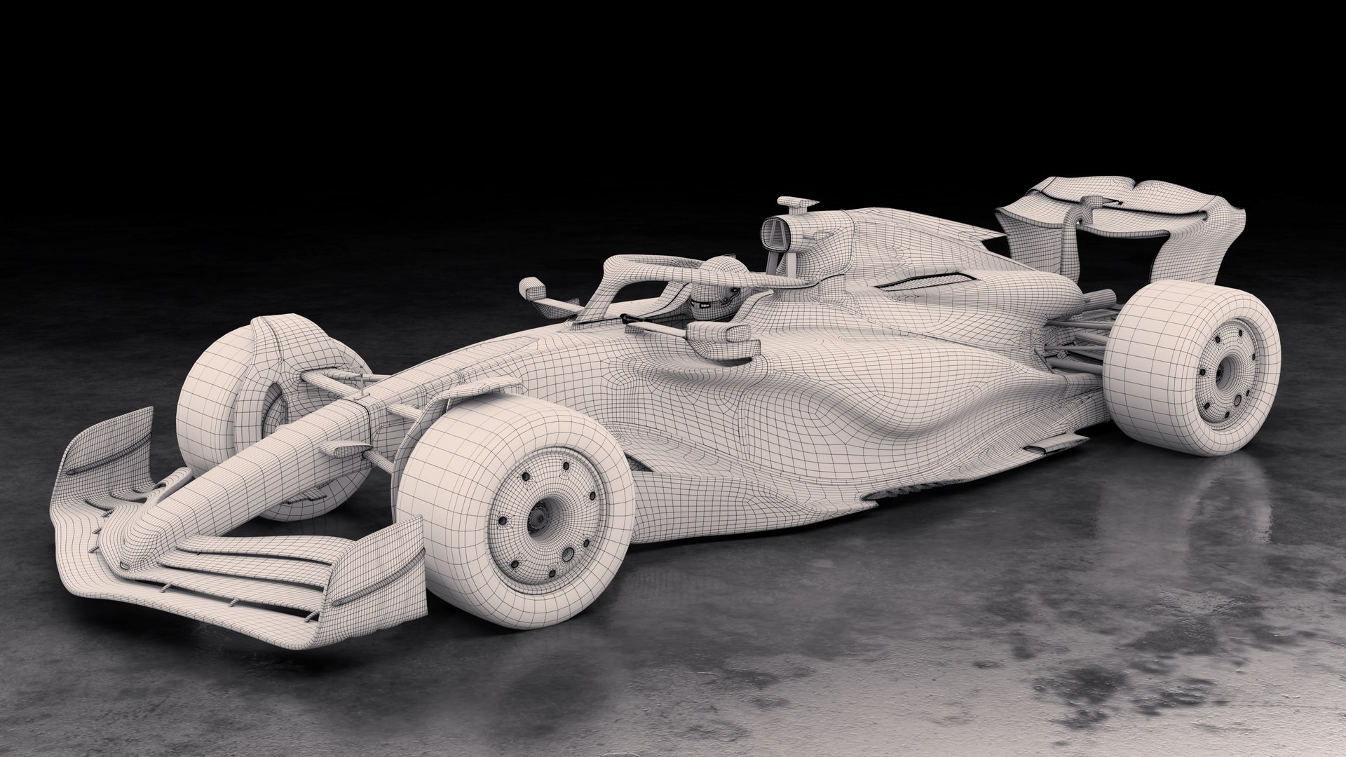 F1 AMR 24 Rigg Maya Model - TurboSquid 2296607