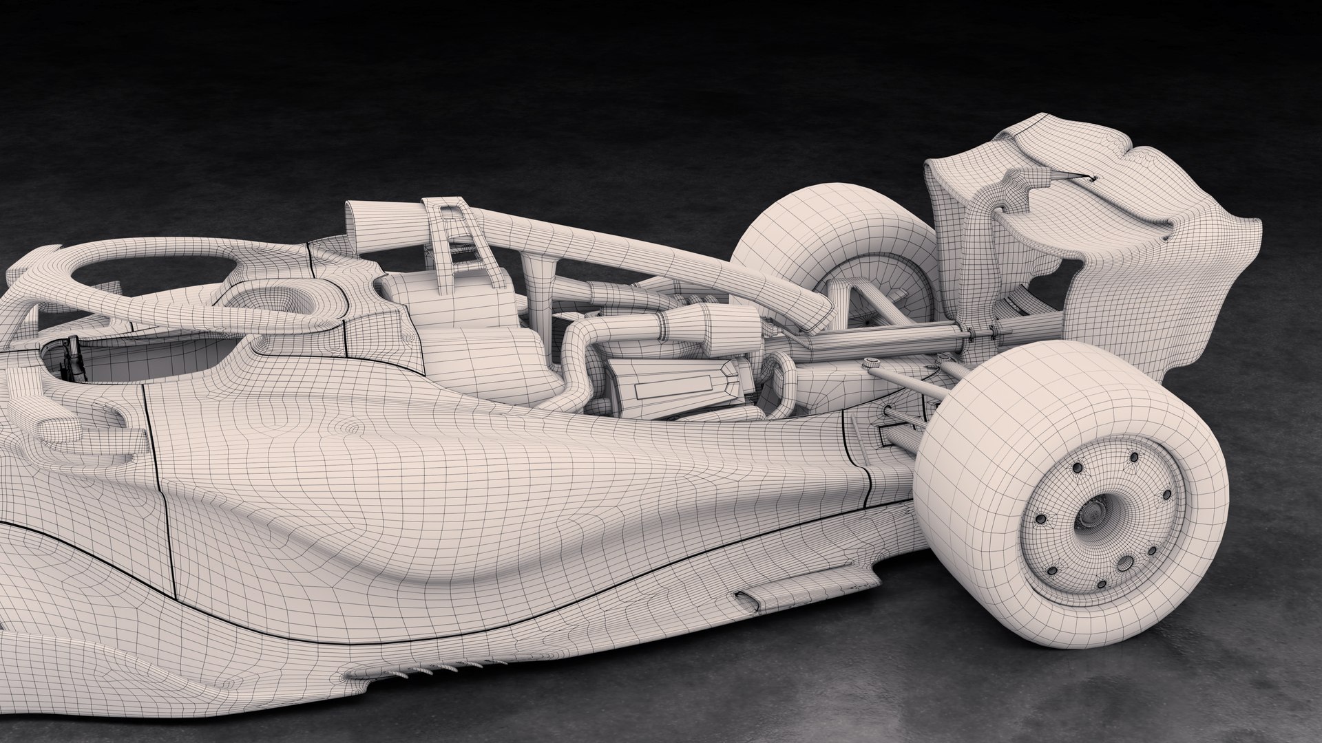 F1 AMR 24 Rigg Maya Model - TurboSquid 2296607