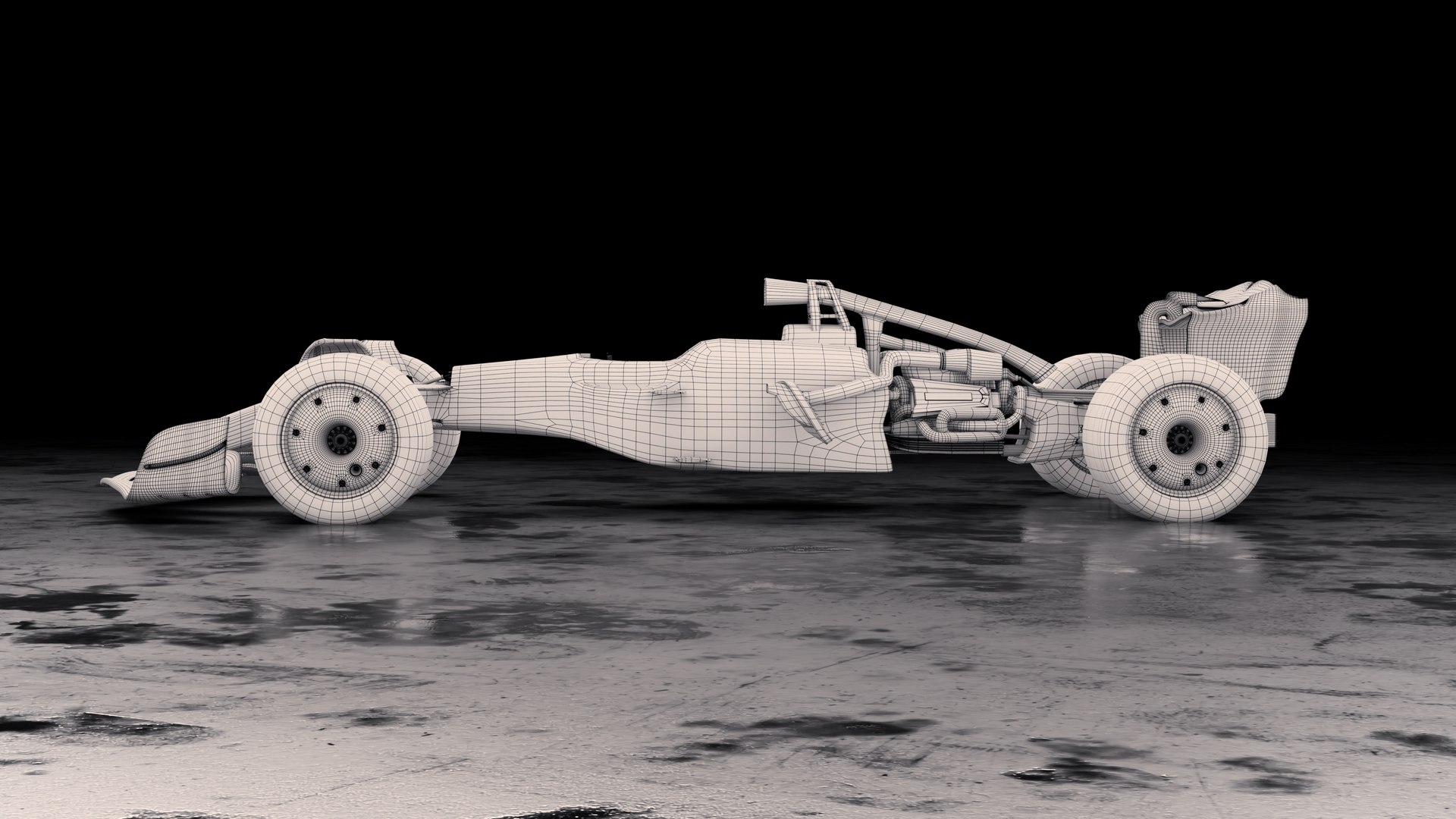 F1 AMR 24 Rigg Maya Model - TurboSquid 2296607