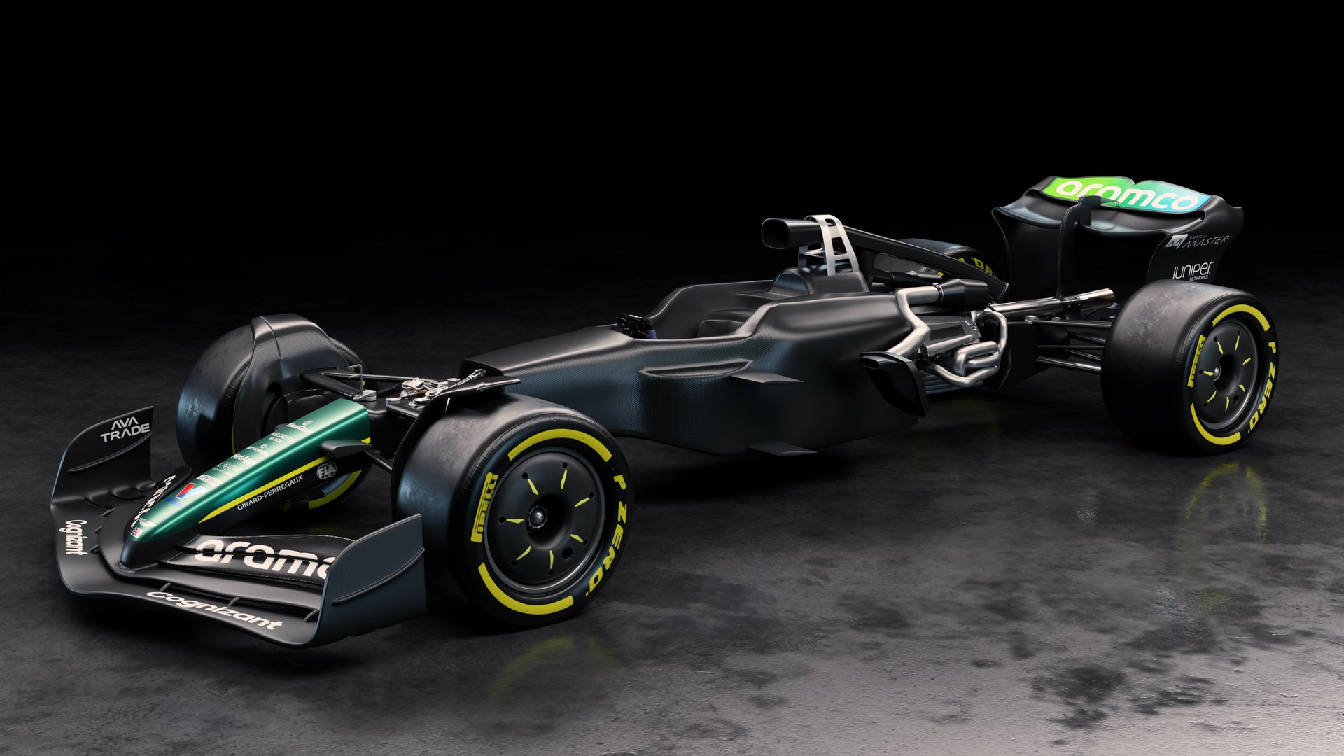 F1 AMR 24 Rigg Maya Model - TurboSquid 2296607