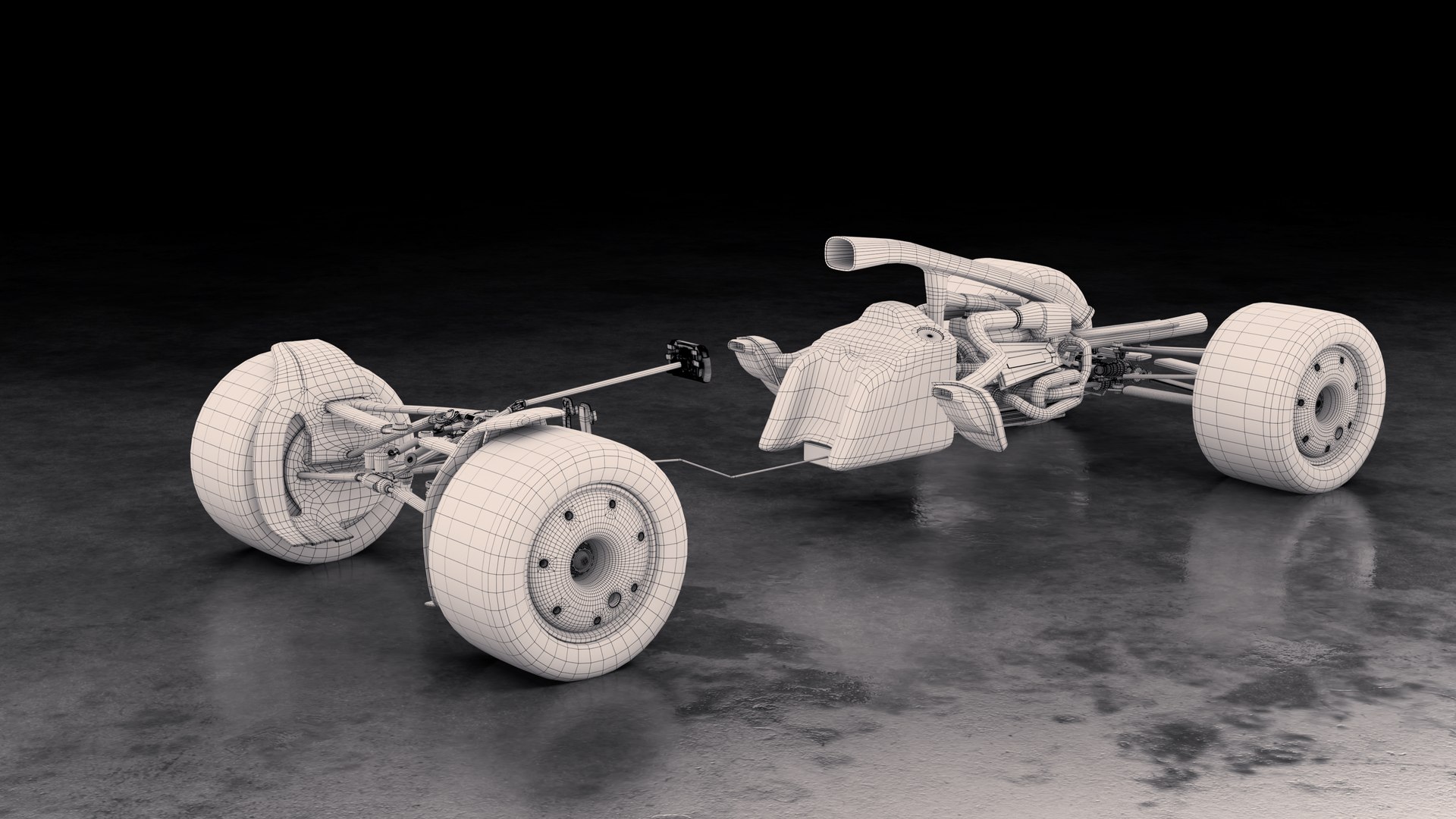 F1 AMR 24 Rigg Maya Model - TurboSquid 2296607