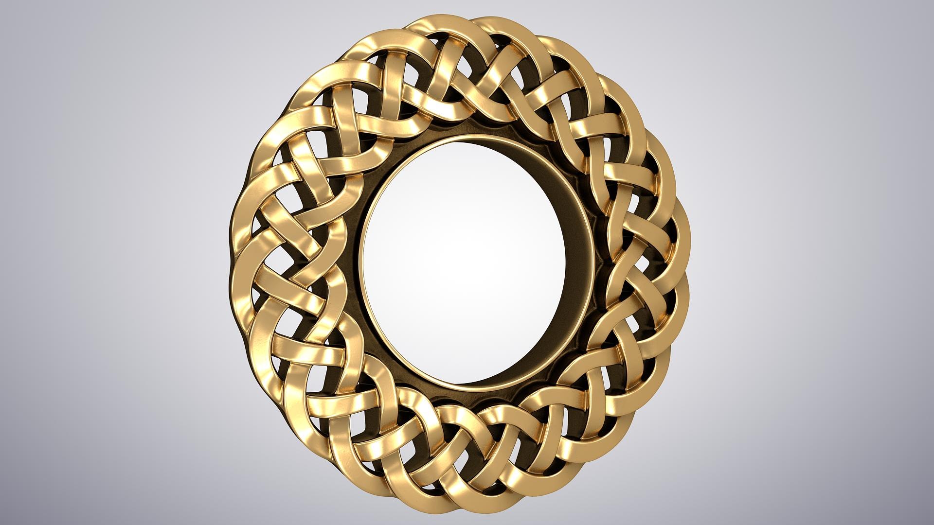 Celtic Ornament Model - TurboSquid 2327672