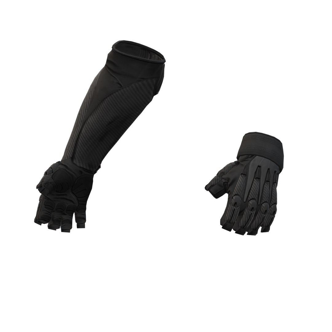 Crackdown Agent Male Gloves 3D Model - TurboSquid 2352076