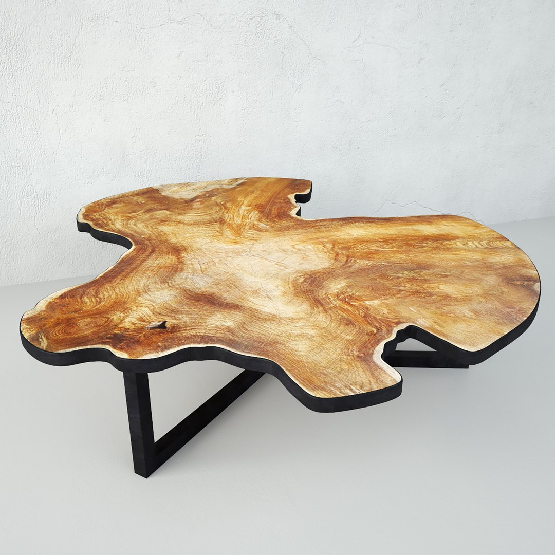 3D Organic Teak Root Table 2 - TurboSquid 2119831